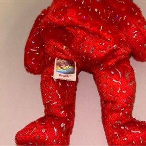 Ty | Toys | Ty Vintage Beanie Babies Year Anniversary Red Decade Nwt ...